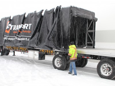 Canadian Roll-tite, Conestoga, Flatbed, Rack and Tarp Carrier
